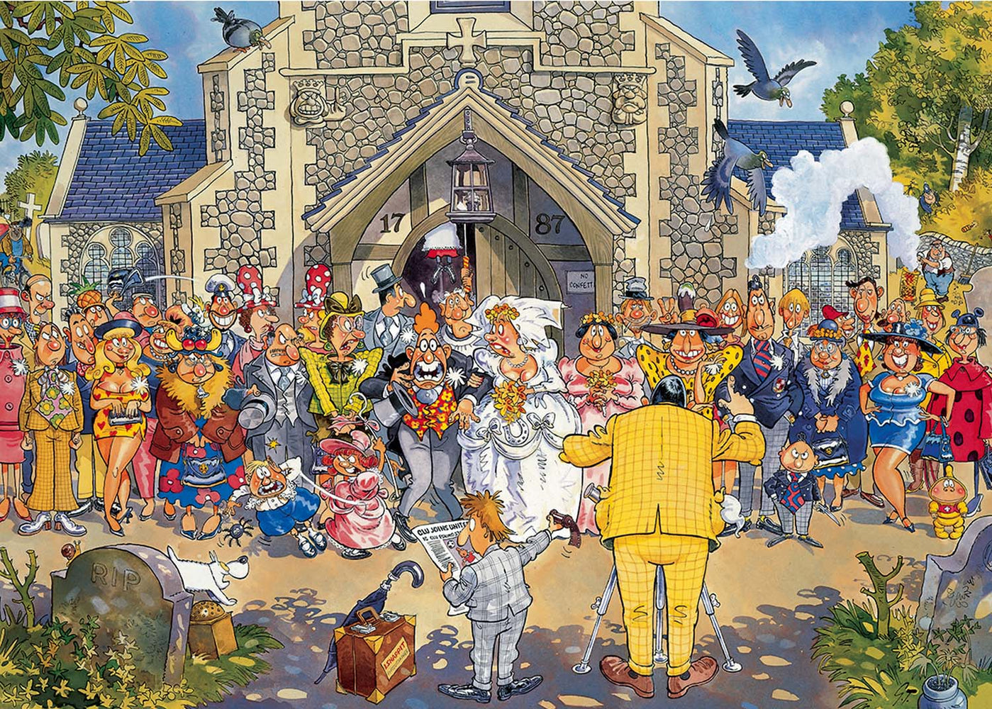 Jumbo - Wasgij? Retro Original #4 A Day to Remember 1000 Piece Adult's ...