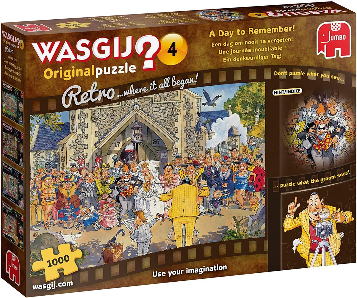 Jumbo - Wasgij? Retro Original #4 A Day to Remember 1000 Piece Adult's ...