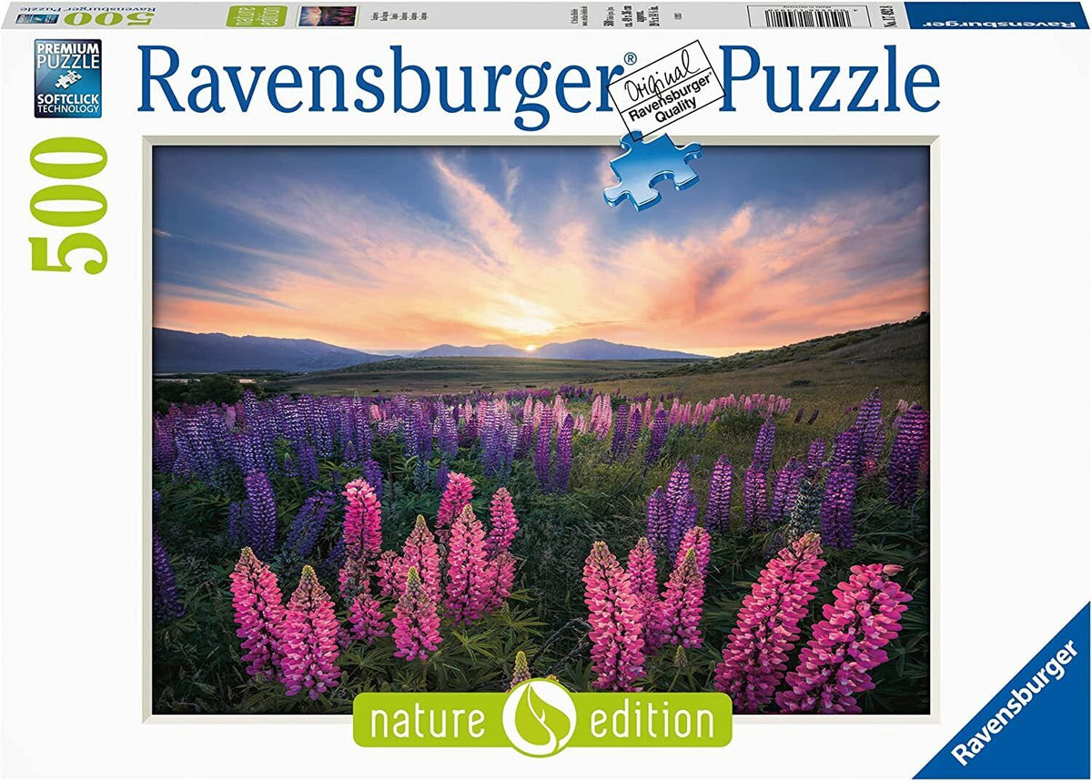 Ravensburger - Nature Edition: Lupines 500 Piece Family Jigsaw Puzzle ...