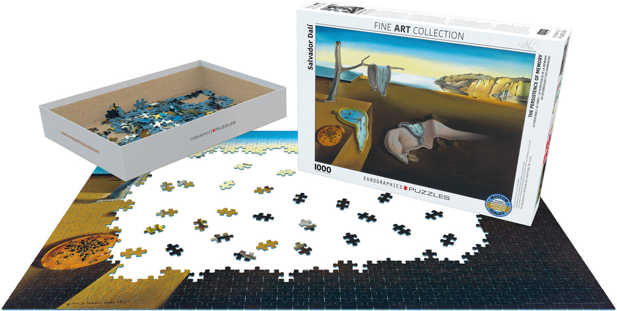 Eurographics - The Persistence of Memory 1000 Piece Jigsaw Puzzle ...