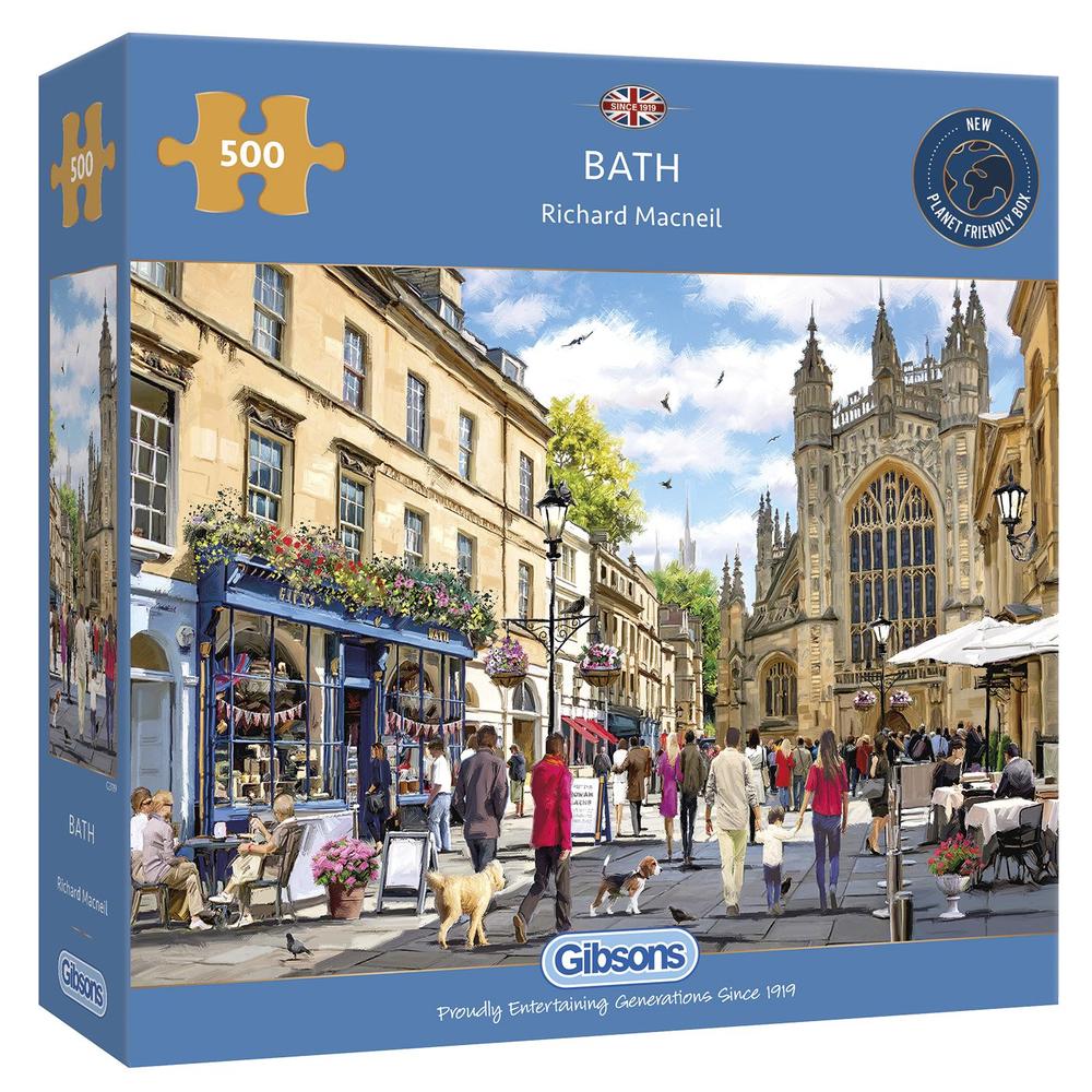 Gibsons - Bath 500 Piece Jigsaw Puzzle - DISC – Premium Puzzles Australia